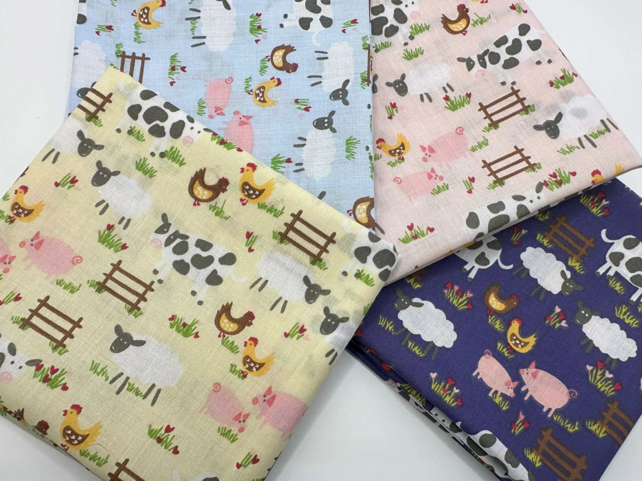 Shop Fat Quarter Bundle - Adorable Animal Fabrics Online – The Little ...