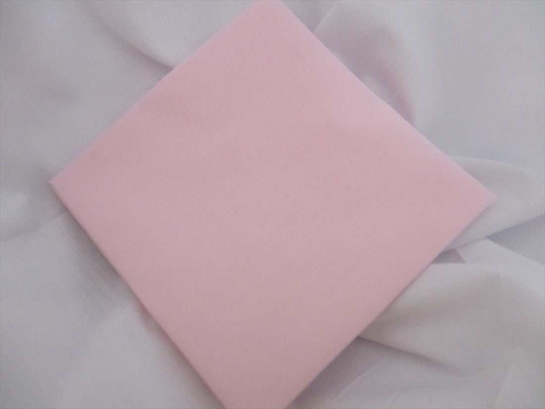 Plain Baby Pink Poly Cotton - The Little Fabric Shop