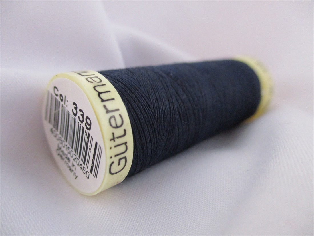 Gutermann 339 Deep Navy Sew All Thread - The Little Fabric Shop